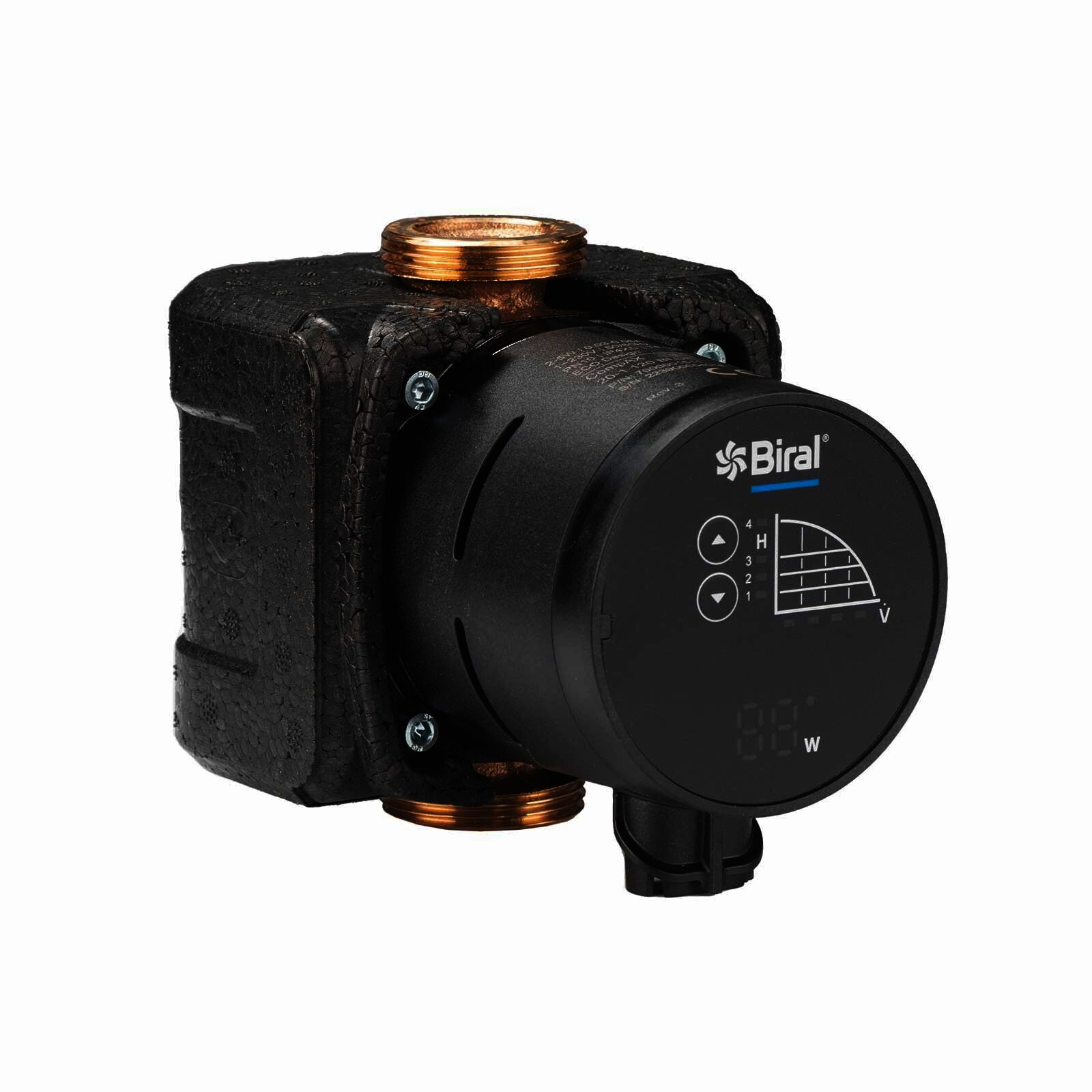 Biral Trinkwasser-Umwälzpumpe CompAX 20-4 120 BLUE mit Wärmedämmschale ...