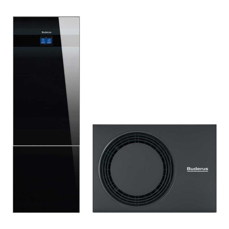 Buderus Luft-Wasser-Wärmepumpe Logaplus M WLW186i-7 AR T180 schwarz kaufen