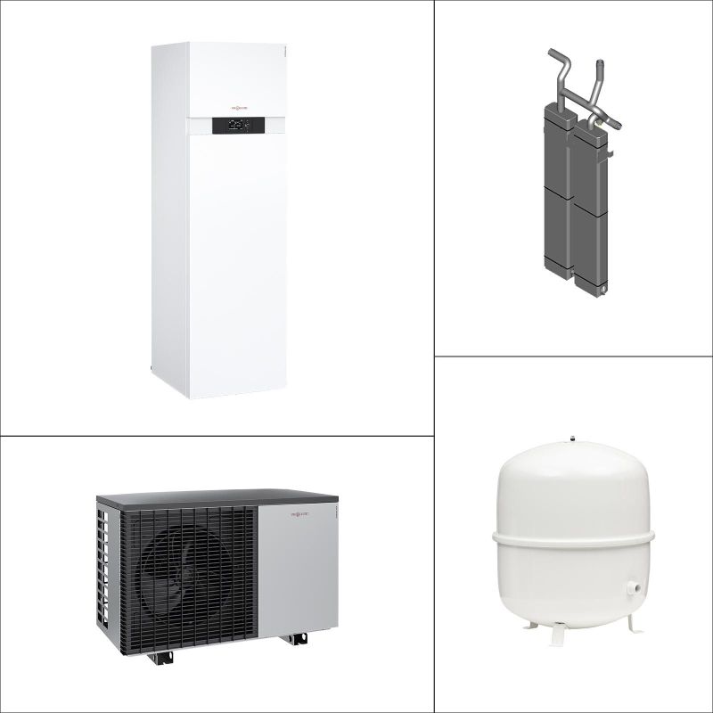 Viessmann Vitocal 222-S Wärmepumpe-Kompaktgerät Split AWBT-M-E-AC 221 ...