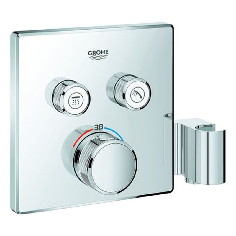 GROHE THM Grohtherm SmartControl 29125 FMS eckig 2 Abspv. integ. B ...