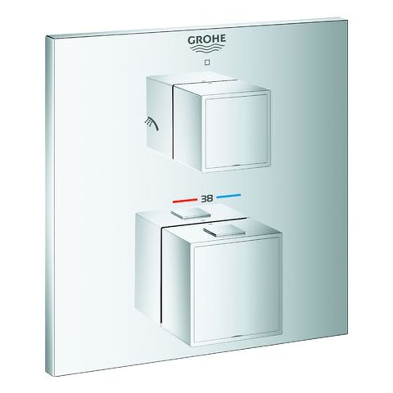 GROHE THM-Brausebatterie Grohtherm Cube 24154 FMS für 35600 2-Wege-Umst ...