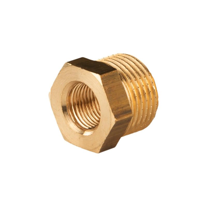 Messing Gewinde-Fitting Reduziernippel 1/4" AG (DN8) - 1/8" AG (DN6) - schwere Ausführung kaufen