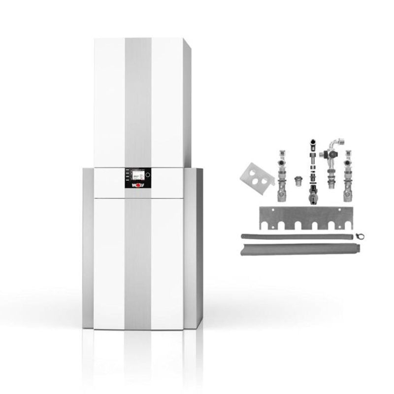 Wolf Gas-Brennwert 14 kW Kompaktheizzentrale CGS-2-14-120L kaufen | Selfio