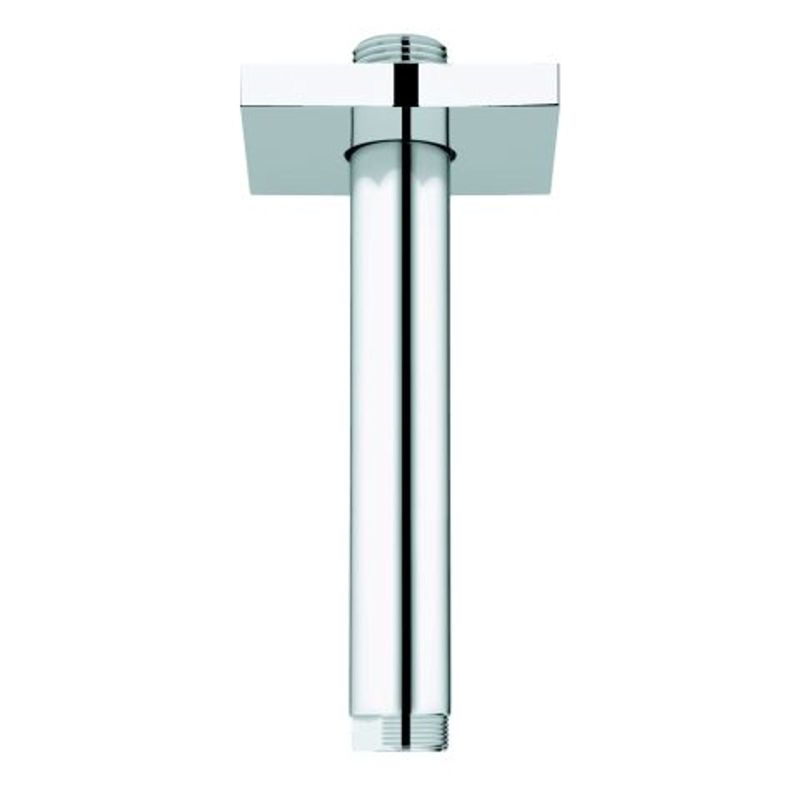 GROHE Deckenauslass Rainshower 27485 eckige Rosette Länge 142mm chrom ...